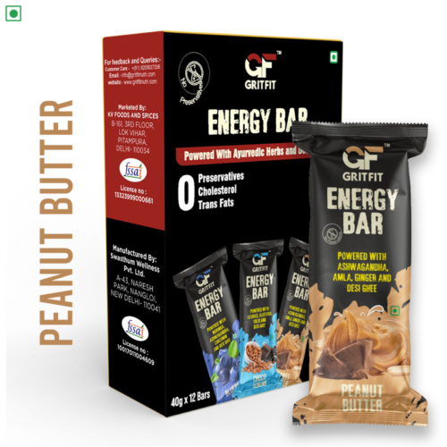 Buy High Protein Multigrain Energy Snack Bar| GritFit